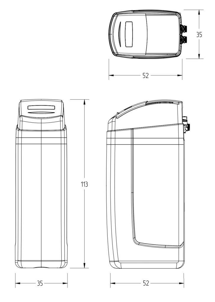 Titanium Gold 250 Ecomix Softener - J and F Water Treatment